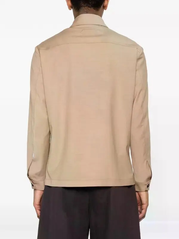 NEW YORK RESIDENT Patch-pocket Button Shirt