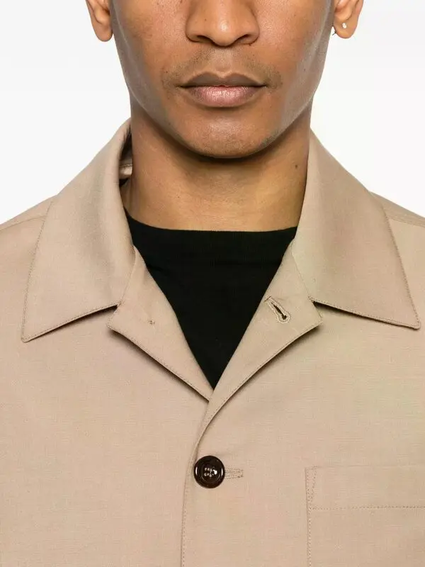 NEW YORK RESIDENT Patch-pocket Button Shirt