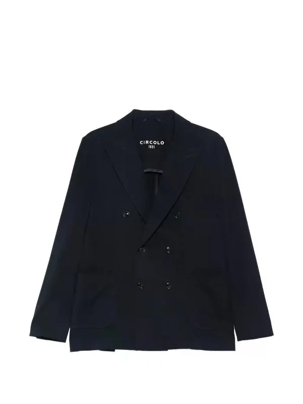 CIRCOLO 1901 Double-breasted Blazer - Blue