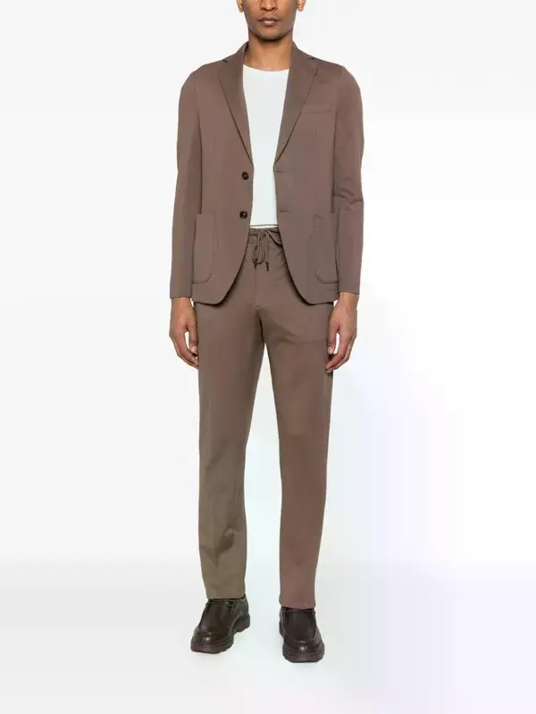 CIRCOLO 1901 Drawstring Trousers - Brown
