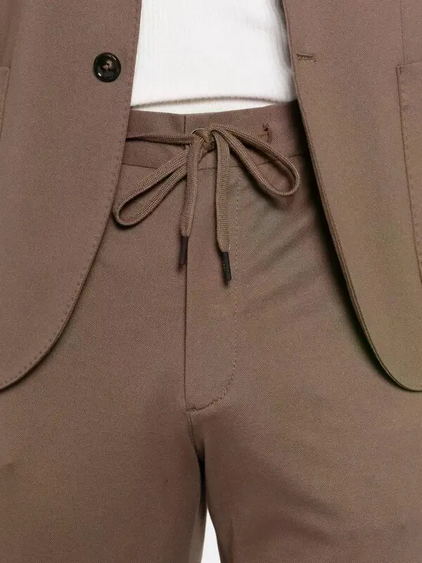 CIRCOLO 1901 Drawstring Trousers - Brown
