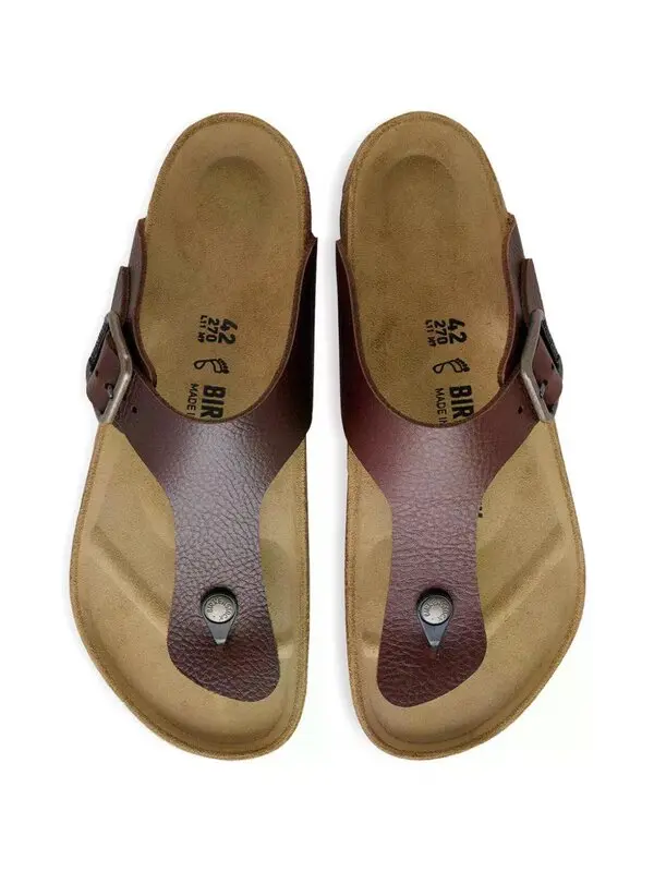 BIRKENSTOCK Ramses Buckle Sandals - Brown