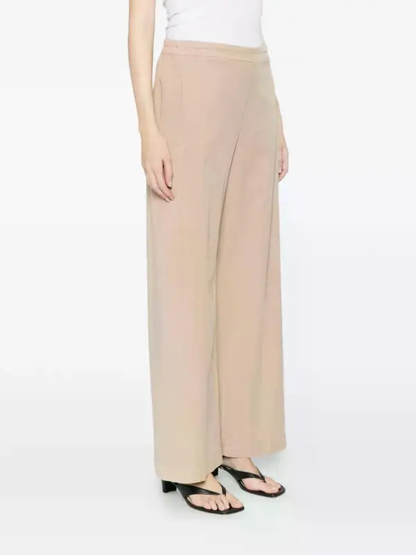 VIA MASINI 80 Silk Wide Leg Trousers