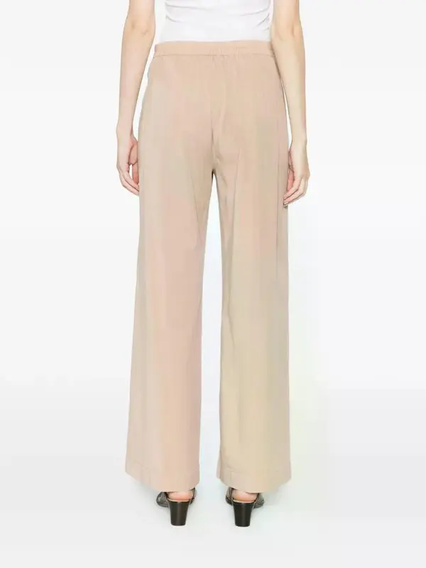 VIA MASINI 80 Silk Wide Leg Trousers