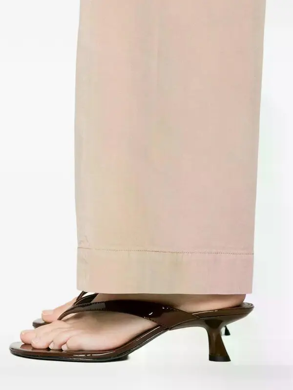 VIA MASINI 80 Silk Wide Leg Trousers