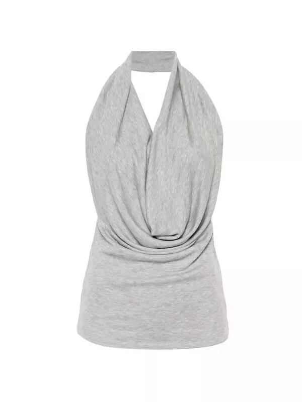 AYA MUSE Draped Halterneck Top
