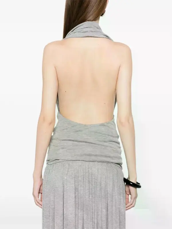 AYA MUSE Draped Halterneck Top