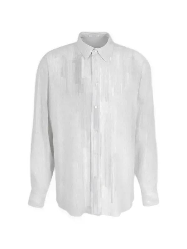 THE ROW Pinstripe Button Shirt