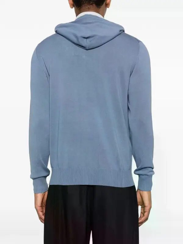 DRUMOHR Zip-up Hoodie - Blue