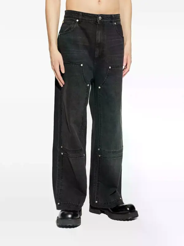44 LABEL GROUP Panelled Riveted Trousers