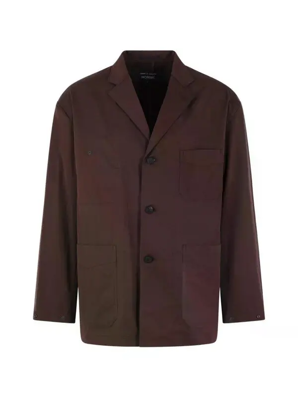 Comme Des Garçons Buttoned Pocket Jacket - Brown