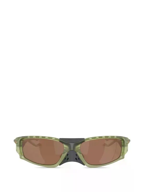 Oakley Tinted-lense Plantaris Sq Sunglasses - Green