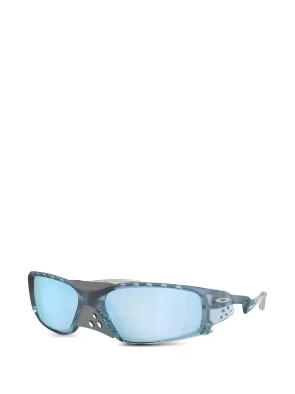 Oakley Plantaris Sq Rectangle-frame Sunglasses - Blue