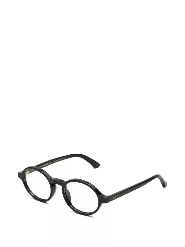 RETROSUPERFUTURE Round Frame Eyeglasses - Black