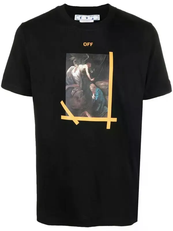 Off-White Arrows Caravaggio Print T-shirt