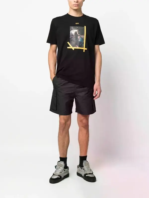 Off-White Arrows Caravaggio Print T-shirt