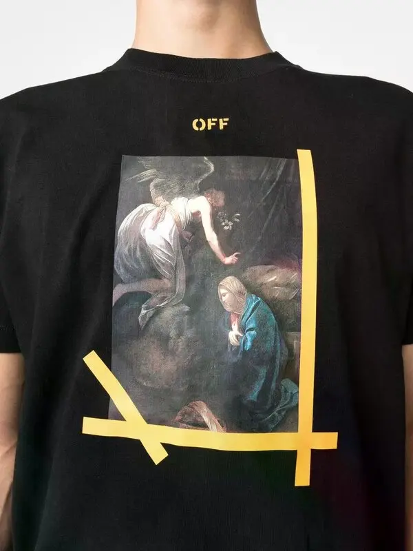 Off-White Arrows Caravaggio Print T-shirt