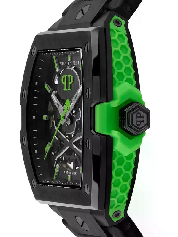 Philipp Plein Skeleton 2.0 Automatic Watch - Black