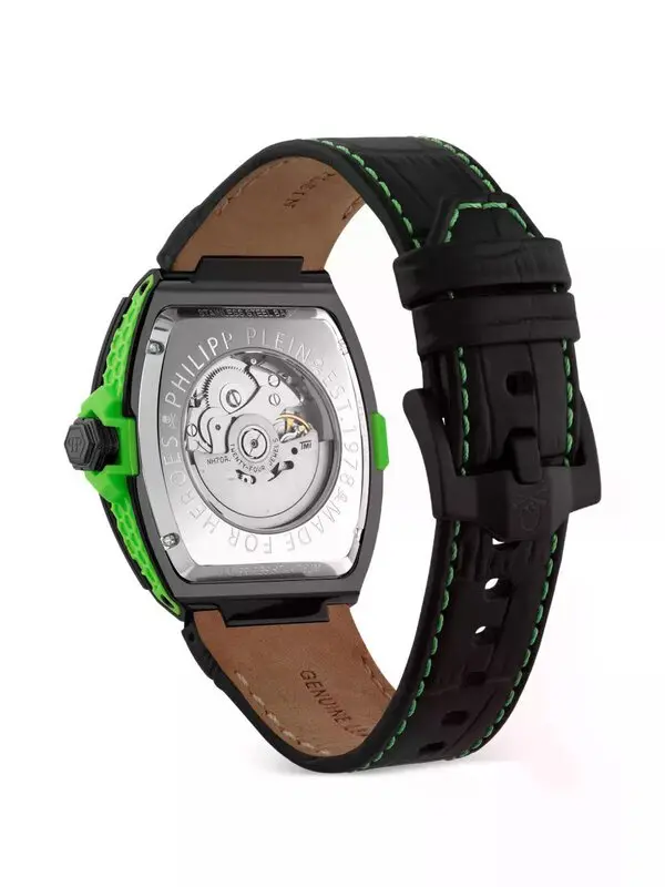 Philipp Plein Skeleton 2.0 Automatic Watch - Black