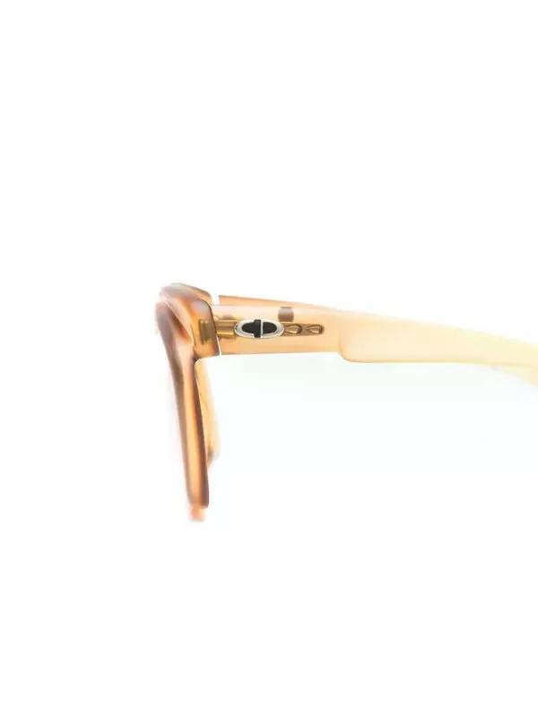 Dior 1970s Rectangle-frame Sunglasses