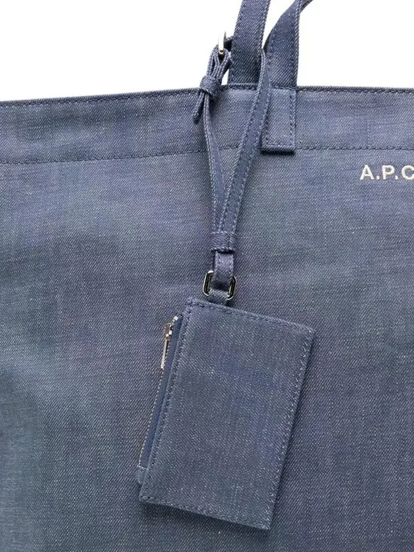 A.p.c. Drummer Tote Bag - Blue