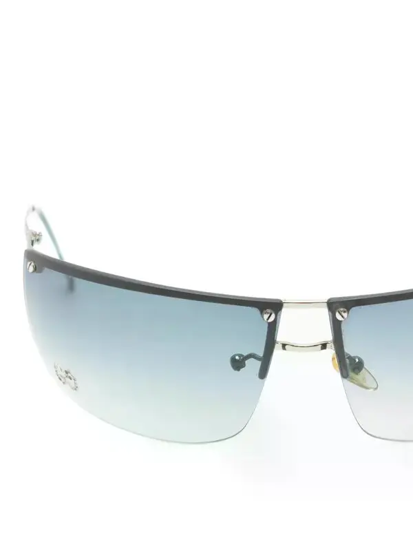 Gucci 2010s Rimless Sunglasses