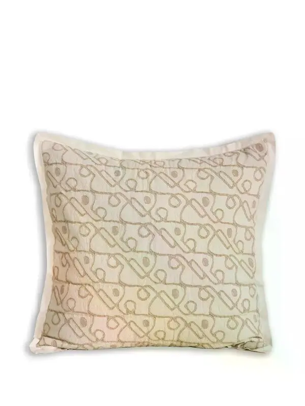 SOHO HOME Tilney Embroidered Pillow Sham - Neutrals