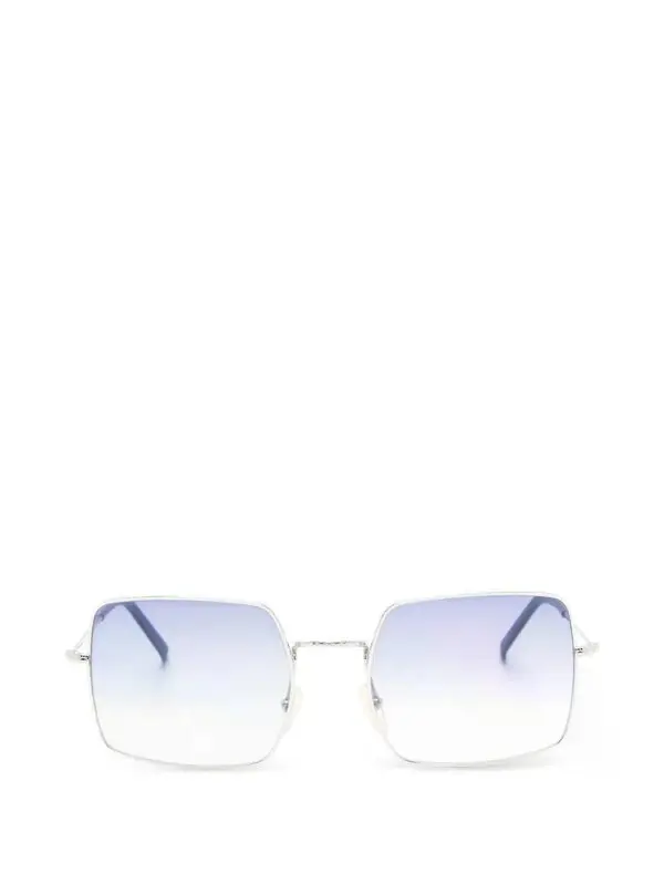 Gianfranco Ferre 1990s Square Sunglasses - Silver