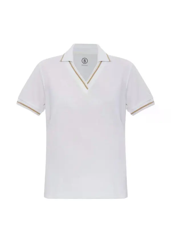 Bogner Jula Striped V-neck T-shirt