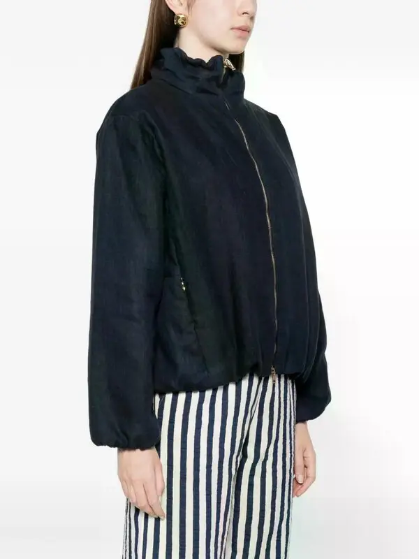 Herno Linen Padded Jacket