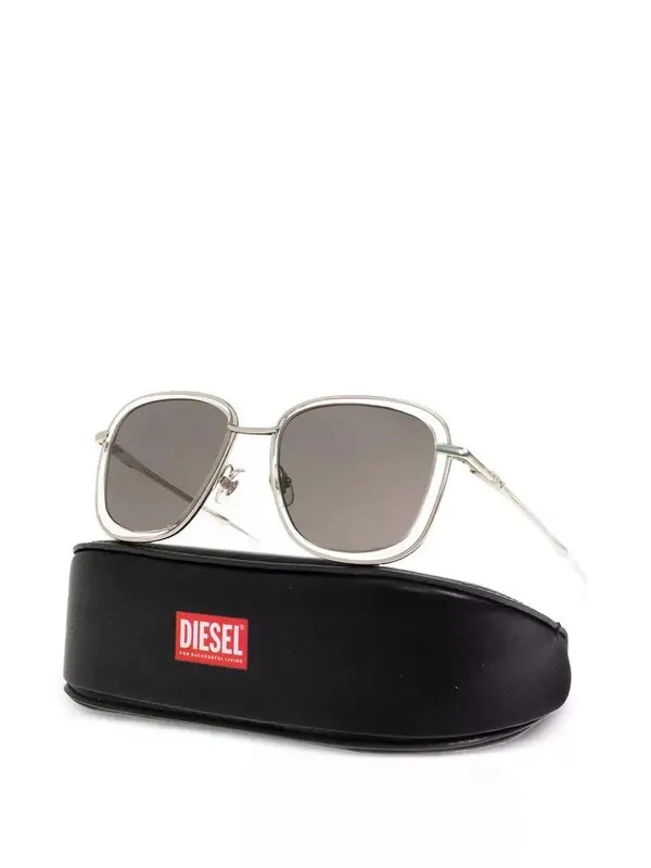 DIESEL® Square Frame Sunglasses