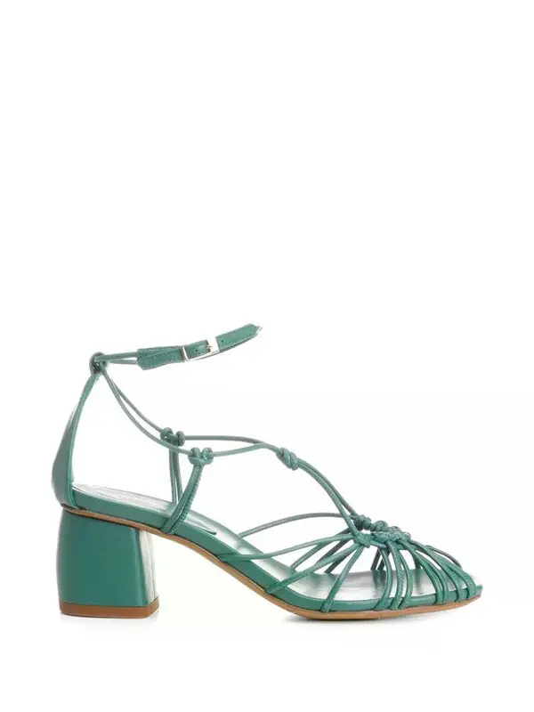 FORTE_FORTE Open-toe Leather Sandals