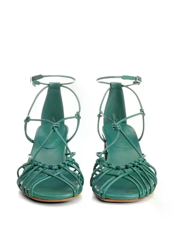 FORTE_FORTE Open-toe Leather Sandals