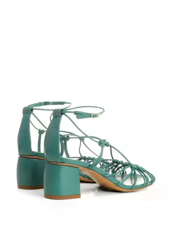 FORTE_FORTE Open-toe Leather Sandals