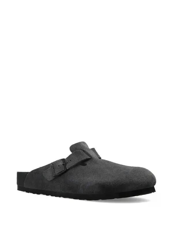 BIRKENSTOCK Boston Buckle-strap Clogs - Grey