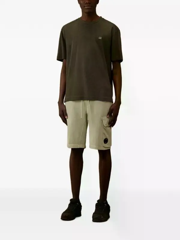 C.P. COMPANY Cotton Cargo Shorts - Blue