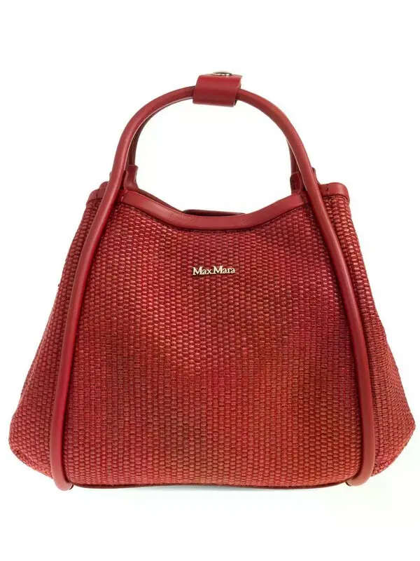 Max Mara Woven Tote Bag