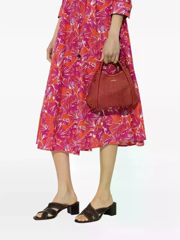 Max Mara Woven Tote Bag