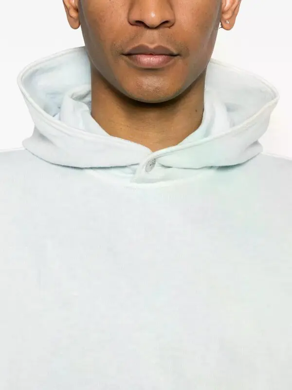 Stone Island Logo-patch Hoodie - Blue