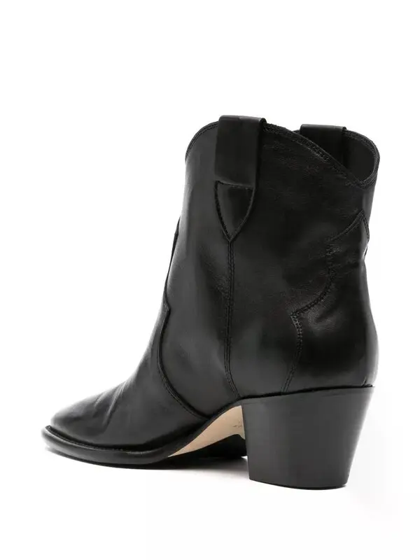ANNA F. Cowboy Ankle Boots