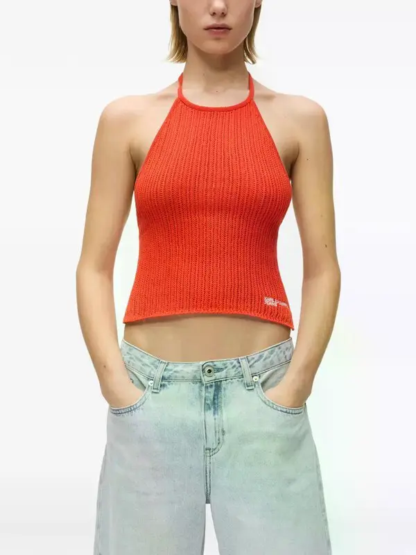 Karl Lagerfeld Sleeveless Top - Orange