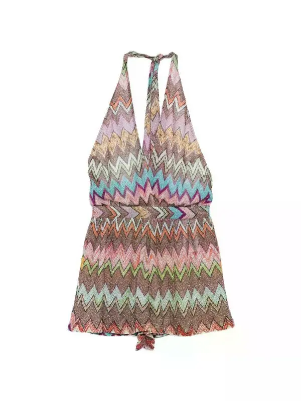 Missoni Chevron V-neck Playsuit