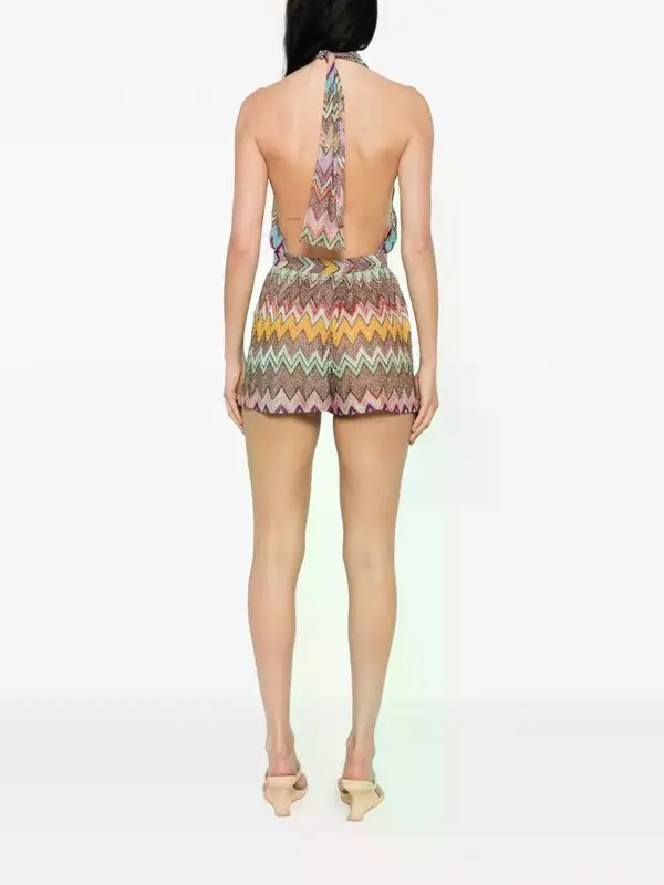 Missoni Chevron V-neck Playsuit