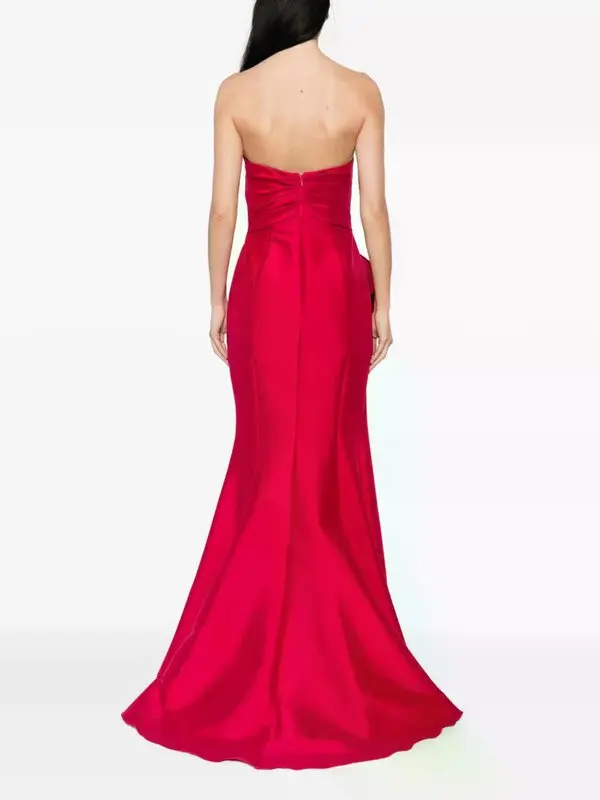 MARFIL BARCELONA Embellished Ruffled Dress