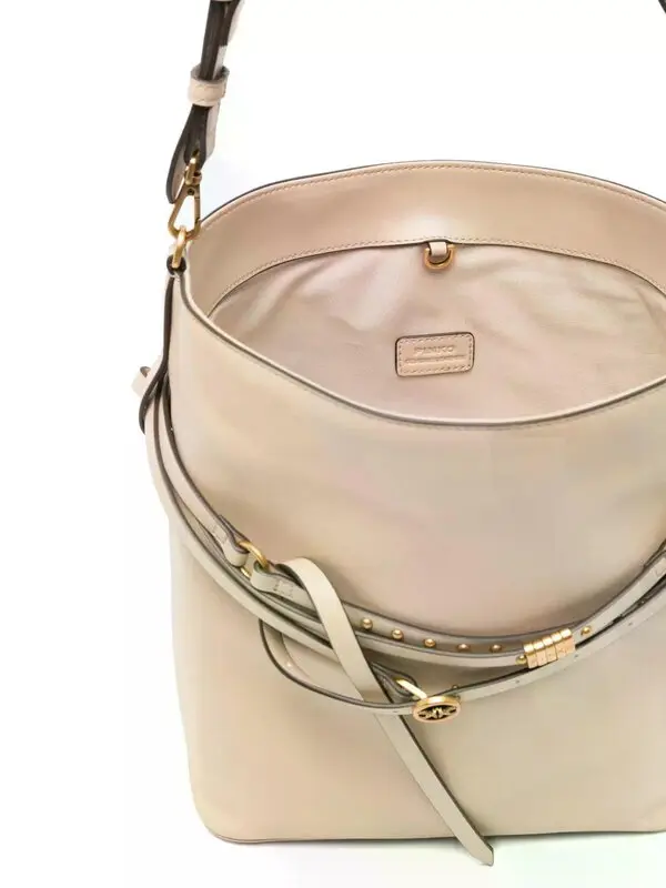 Pinko Medium Leather Shoulder Bag