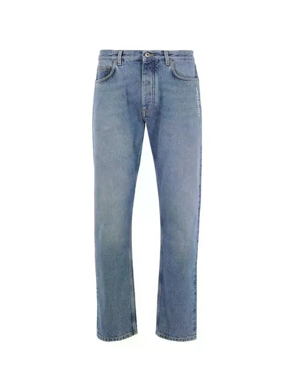 Off-White Jeans With Arrow Logo