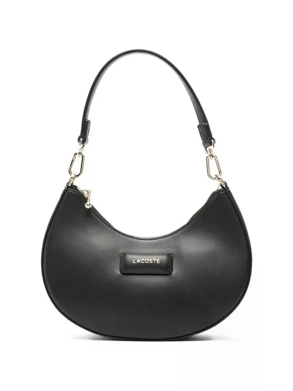 Lacoste Small Zip-up Shoulder Bag - Black