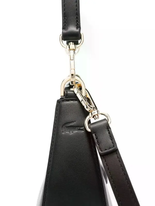 Lacoste Small Zip-up Shoulder Bag - Black