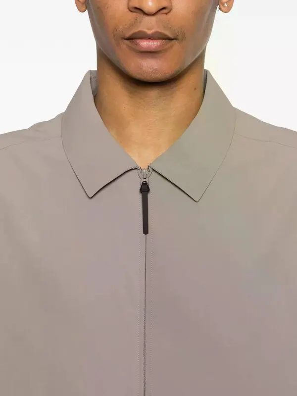 HIKING PATROL Zip Short-sleeve Shirt - Neutrals
