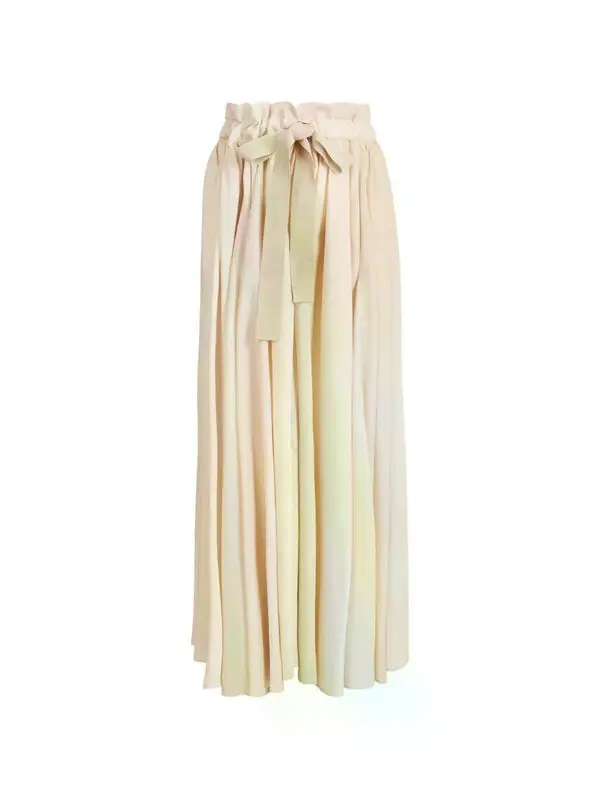 PATOU Ribbon Maxi Skirt With Side Slit